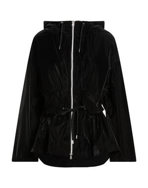 Herno Hooded Zip-up Polyamide Windbreaker With Drawstring Waist