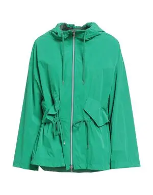 Herno Hooded Zip-up Polyamide Windbreaker With Drawstring Waist