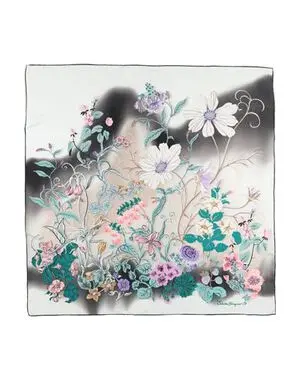 FERRAGAMO Scarf Silk - Ivory