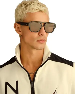 Le Specs Subzero Aviator Sunglasses, 54mm - Black