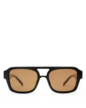 Le Specs Subzero Aviator Sunglasses, 54mm - Black