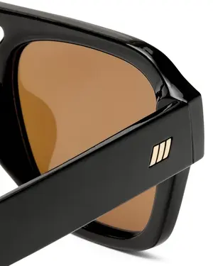 Le Specs Subzero Aviator Sunglasses, 54mm - Black