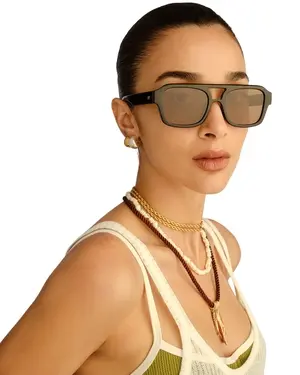 Le Specs Subzero Aviator Sunglasses, 54mm - Black