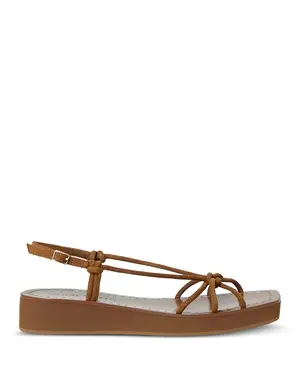 LOEFFLER RANDALL Slingback Sandals With Knot Detailing