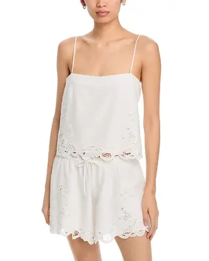 WAYF Lola Cami Top - Ivory
