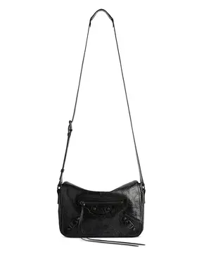 Balenciaga Le City Flap Messenger Bag - Black