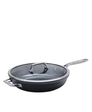 ZWILLING Motion Ceramic Aluminum Hard Anodized Deep Fryer, 5 Qt - Black