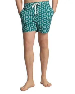 Onia Charles 5" Shells Swim Trunks - Aloe Multi