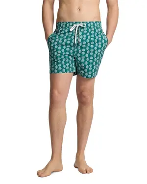 Onia Charles 5" Shells Swim Trunks - Aloe Multi