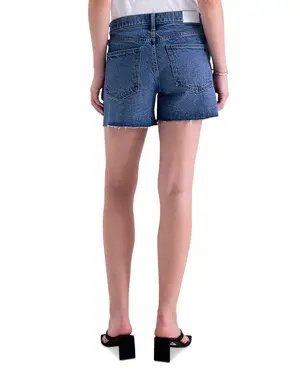 PISTOLA Kennedy Relaxed Mid Rise Cut Off Shorts - Cityscape