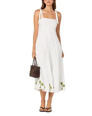 Astr The Label Sleeveless Midi Dress