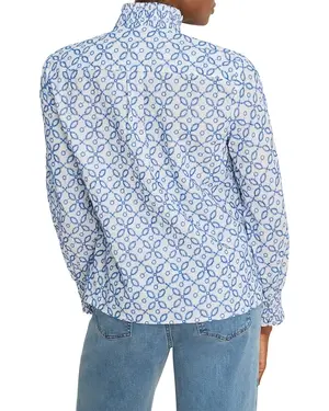 NIC+ZOE Embroidered Tile Shirt