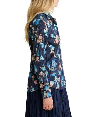NIC+ZOE Floral Print Shirt