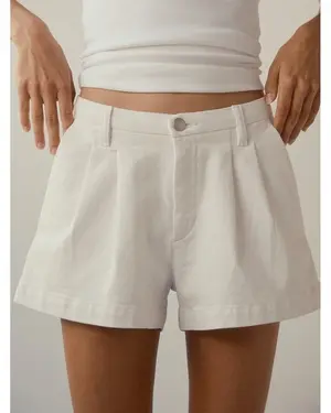 DL1961 Isabel High Rise Pleated Shorts