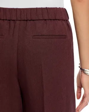 BOSS Tianala Linen Blend Shorts