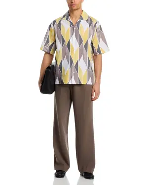 Hugo Espino Oversized Fit Button Down Shirt - Open Misc