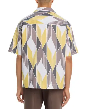 Hugo Espino Oversized Fit Button Down Shirt - Open Misc