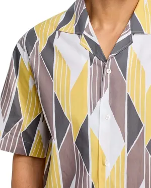Hugo Espino Oversized Fit Button Down Shirt - Open Misc