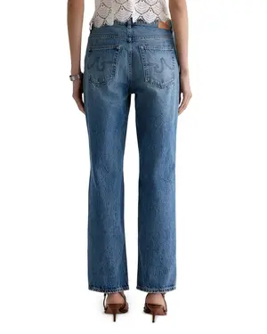 Ag Brinley Mid Rise Straight Jeans