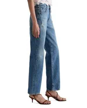 Ag Brinley Mid Rise Straight Jeans