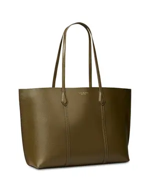 Tory Burch Perry Leather Tote - Leccio