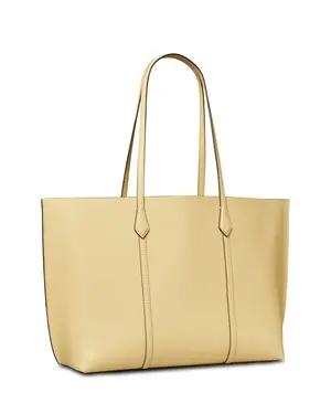 Tory Burch Perry Leather Tote - Praline