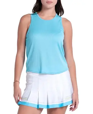 Lucky In Love Racerback Performance Tops For Women