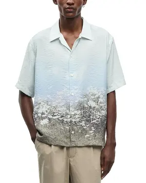 SAMSØE SAMSØE Samse Samse Saayo Afterglow Graphic Shirt - Hazy Fields