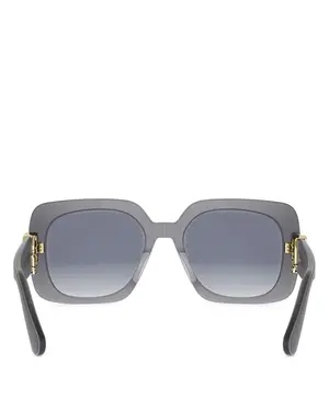 Dior Oblique S1i Square Sunglasses - Grey/blue