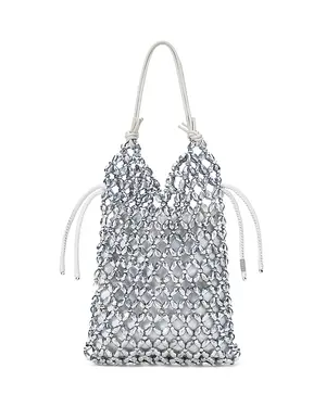 Staud Karla Crystal Beaded Bucket Bag