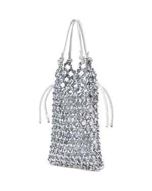 Staud Karla Crystal Beaded Bucket Bag