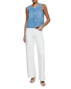 L'Agence Sleeveless A-line Top