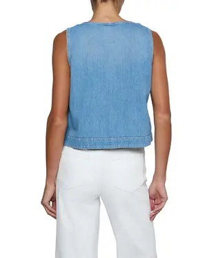 L'Agence Sleeveless A-line Top