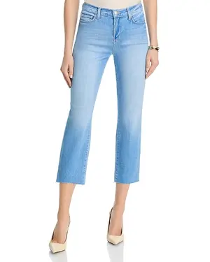 L'Agence Sada High Rise Slim Crop Jeans