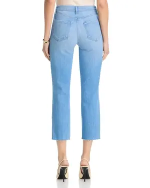 L'Agence Sada High Rise Slim Crop Jeans