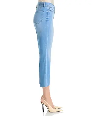 L'Agence Sada High Rise Slim Crop Jeans