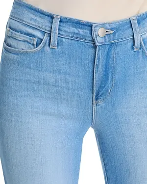 L'Agence Sada High Rise Slim Crop Jeans