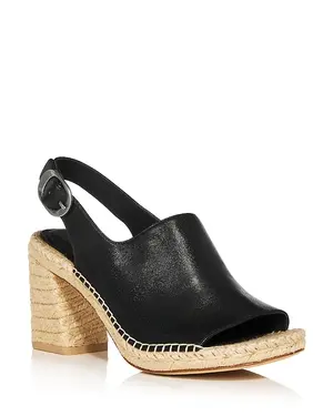 Rag & Bone Gigi Heeled Espadrille Sandals - Black
