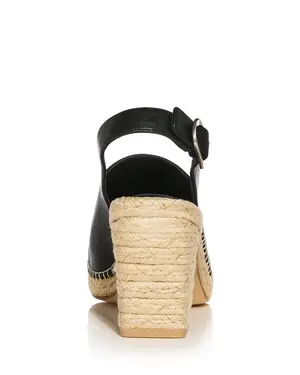 Rag & Bone Gigi Heeled Espadrille Sandals - Black