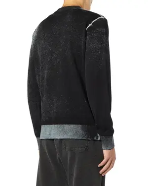 DIESEL® V-neck Long Sleeve Sweater