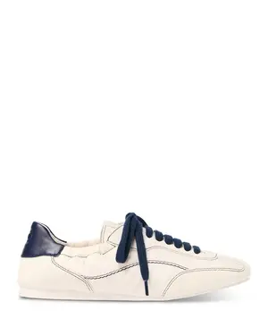 Simkhai Georgie Elasticized Sneakers - Ivory