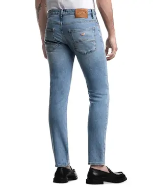 Emporio Armani J06 Slim Fit Jeans - Medium Blue Denim