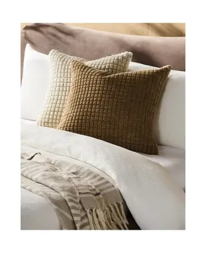 SURYA Novoli Decorative Pillow - Caramel