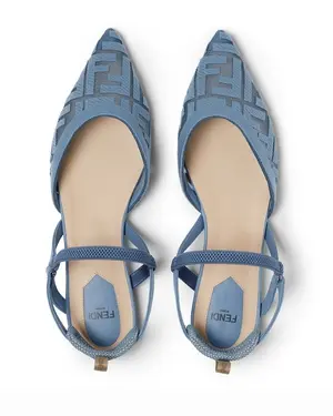 Fendi Elba Pointed Flats