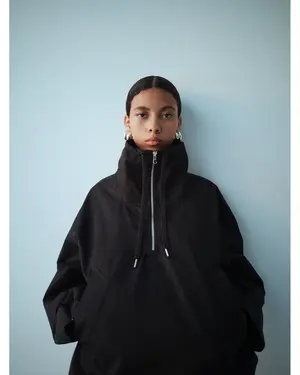 AGOLDE Lydia Popover Jacket - Black