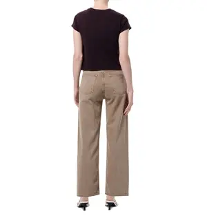 AGOLDE Ren High Rise Wide Leg Jeans - Trail
