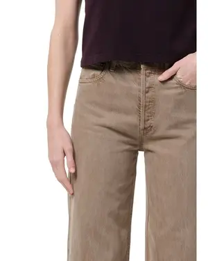 AGOLDE Ren High Rise Wide Leg Jeans - Trail