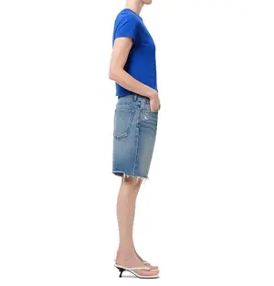 AGOLDE Indra Hip-slung Baggy Denim Shorts - Journal