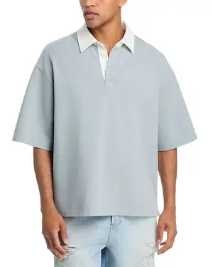 FRAME Short Sleeve Rugby Polo