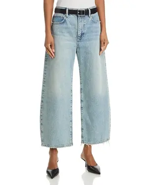 FRAME The Bow High Rise Crop Jeans